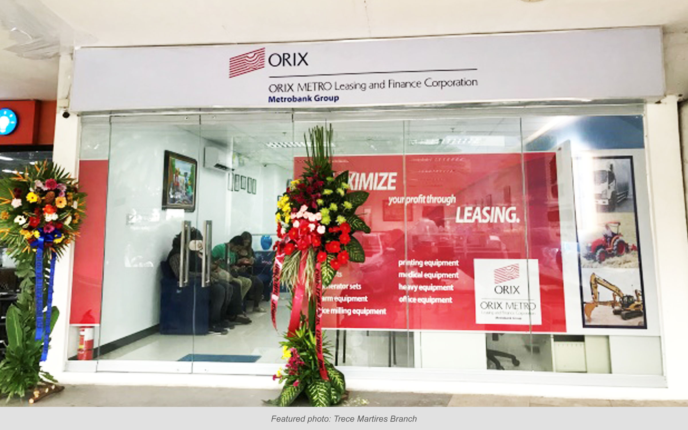 Three New Branches Now Open For Business | ORIX Metro Leasing and ...